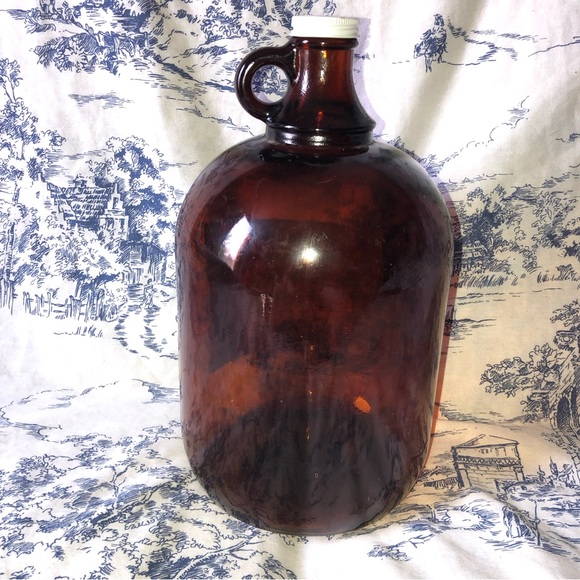 seven-up canada ltd | Other | Vintage 7 Up Brown One Gallon Syrup Jug ...